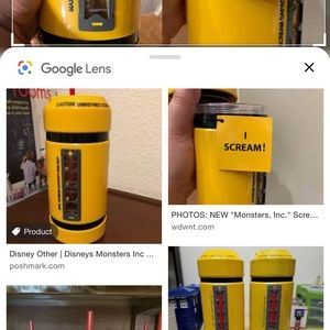 Disney | Dining | Disney Parks Monsters Inc Scream Water Bottle | Poshmark